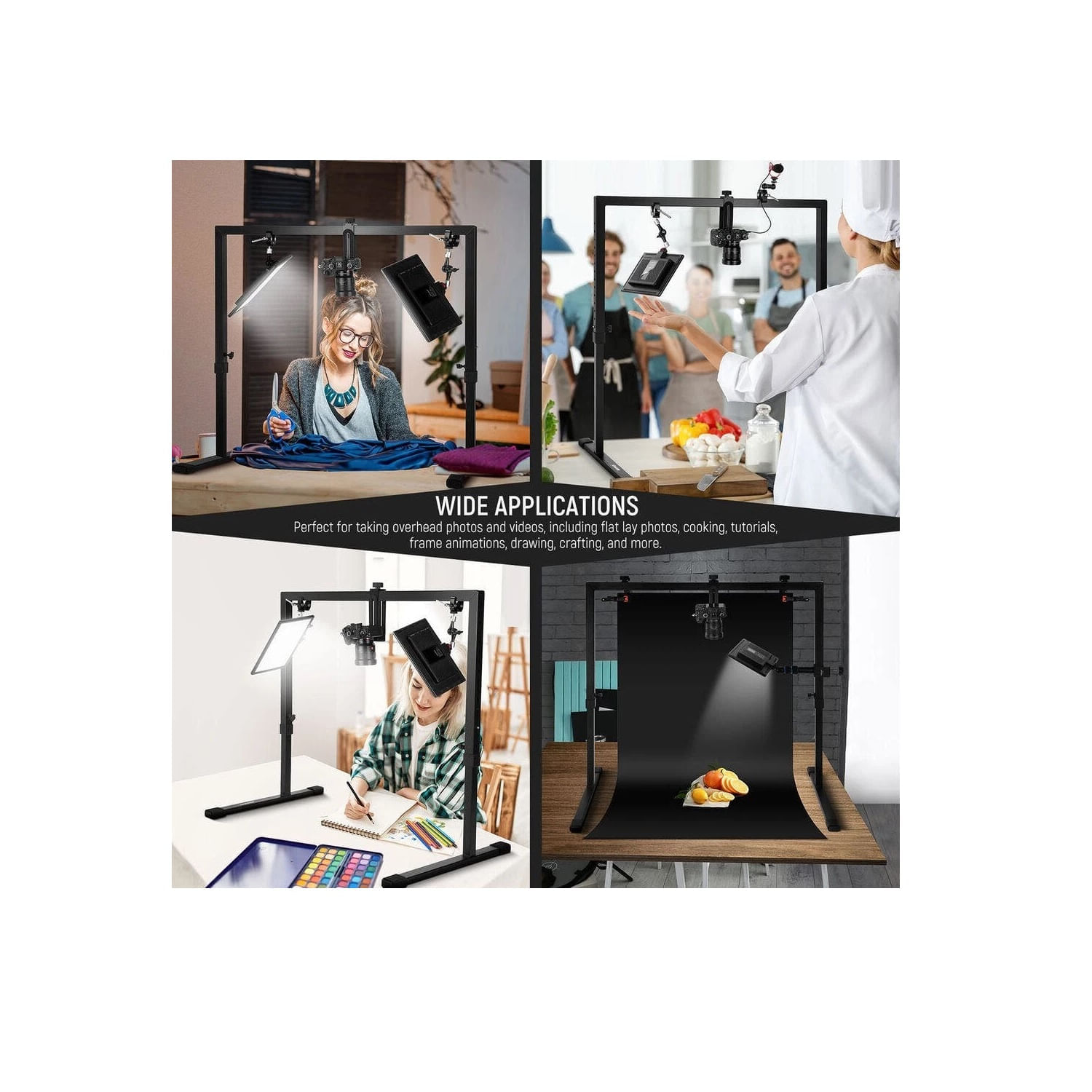 Neewer ST100 Stand de Birou pt Fotografie Produs si Accesorii 61.5 ...