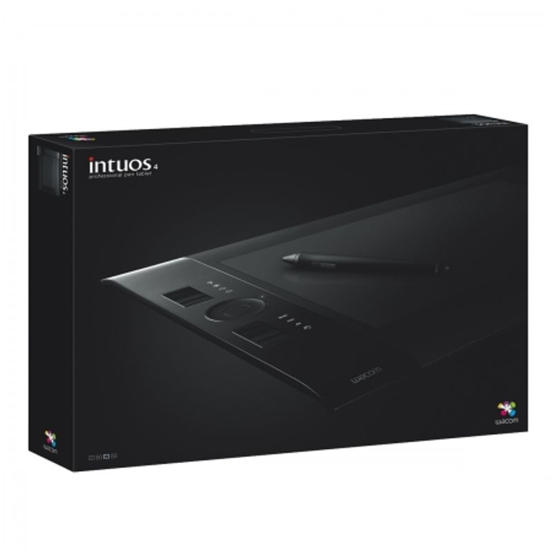 Wacom Intuos4 Small 6.2"x3.9" PTK-440-EN - F64.ro