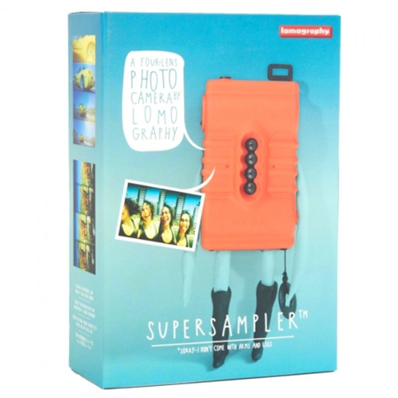 Lomography SuperSampler rosu