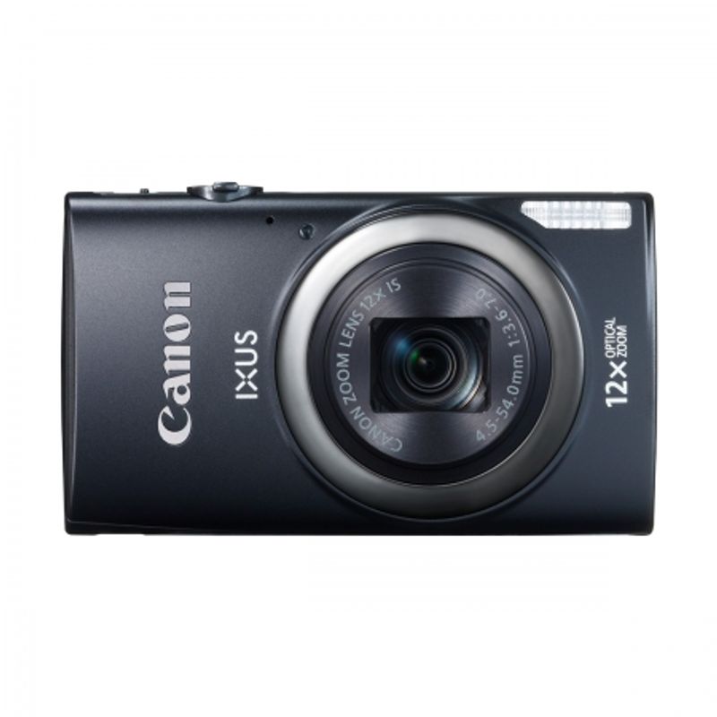 Canon Ixus 265 HS Negru - 16 Mpx, zoom optic 12x, Full HD, Wi-Fi - F64.ro