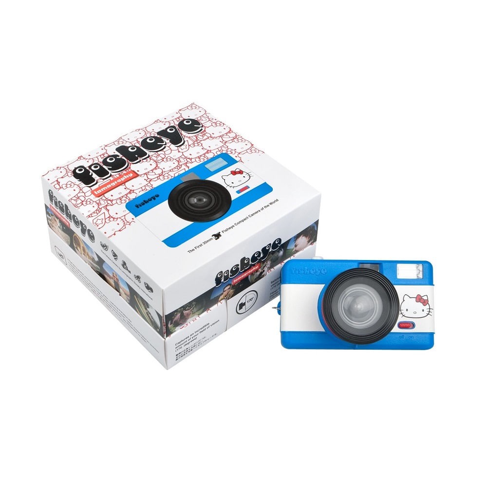 Lomography Fisheye One Aparat Foto pe Film Obiectiv Fisheye Hello Kitty ...