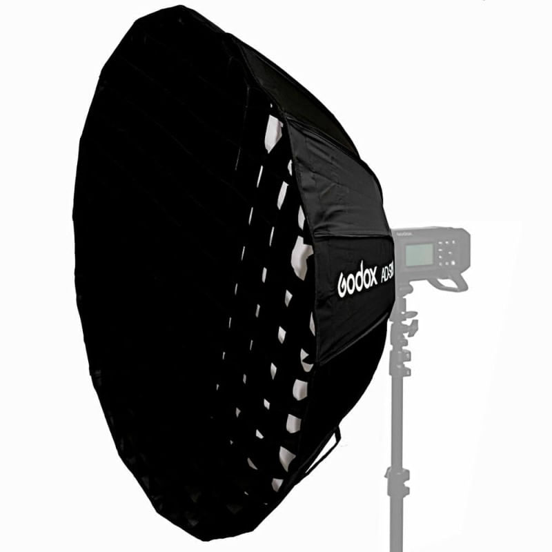 Godox Parabolic Softbox 85cm AD-S85W White cu Montura Godox pentru ...