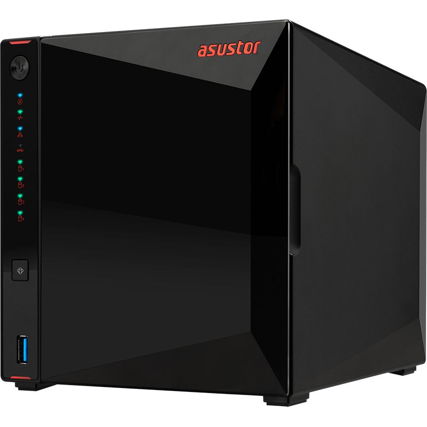 Asustor AS5304T 4-bay NAS, Nimbustor 4, Intel Celeron Quad-Core, 4GB ...