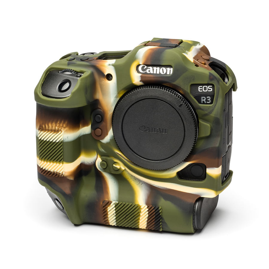 EasyCover ECCR3C Husa Protectie Silicon pentru Canon R3 Camouflage ...