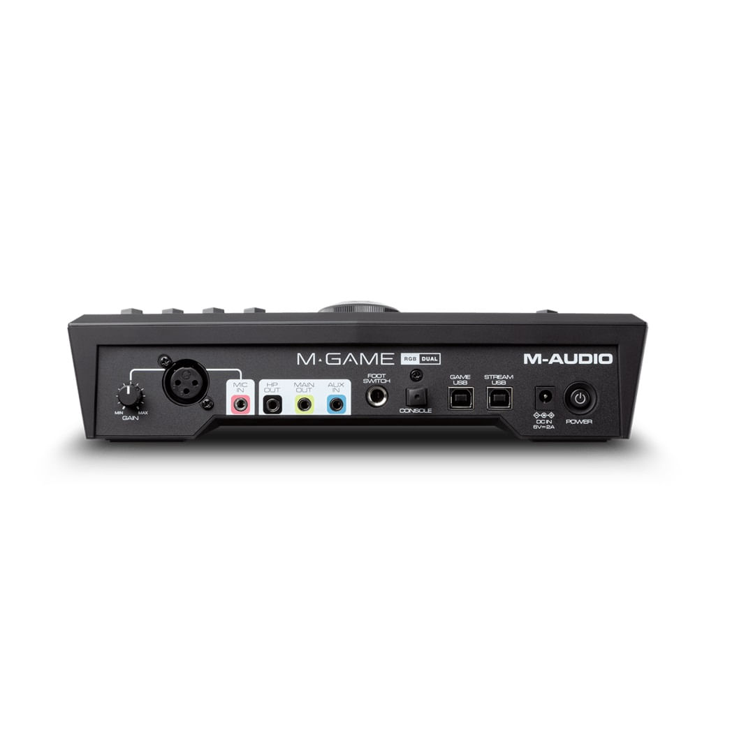 M-Audio M-GAME DUAL RGB Interfata USB Streaming - F64.ro - F64.ro