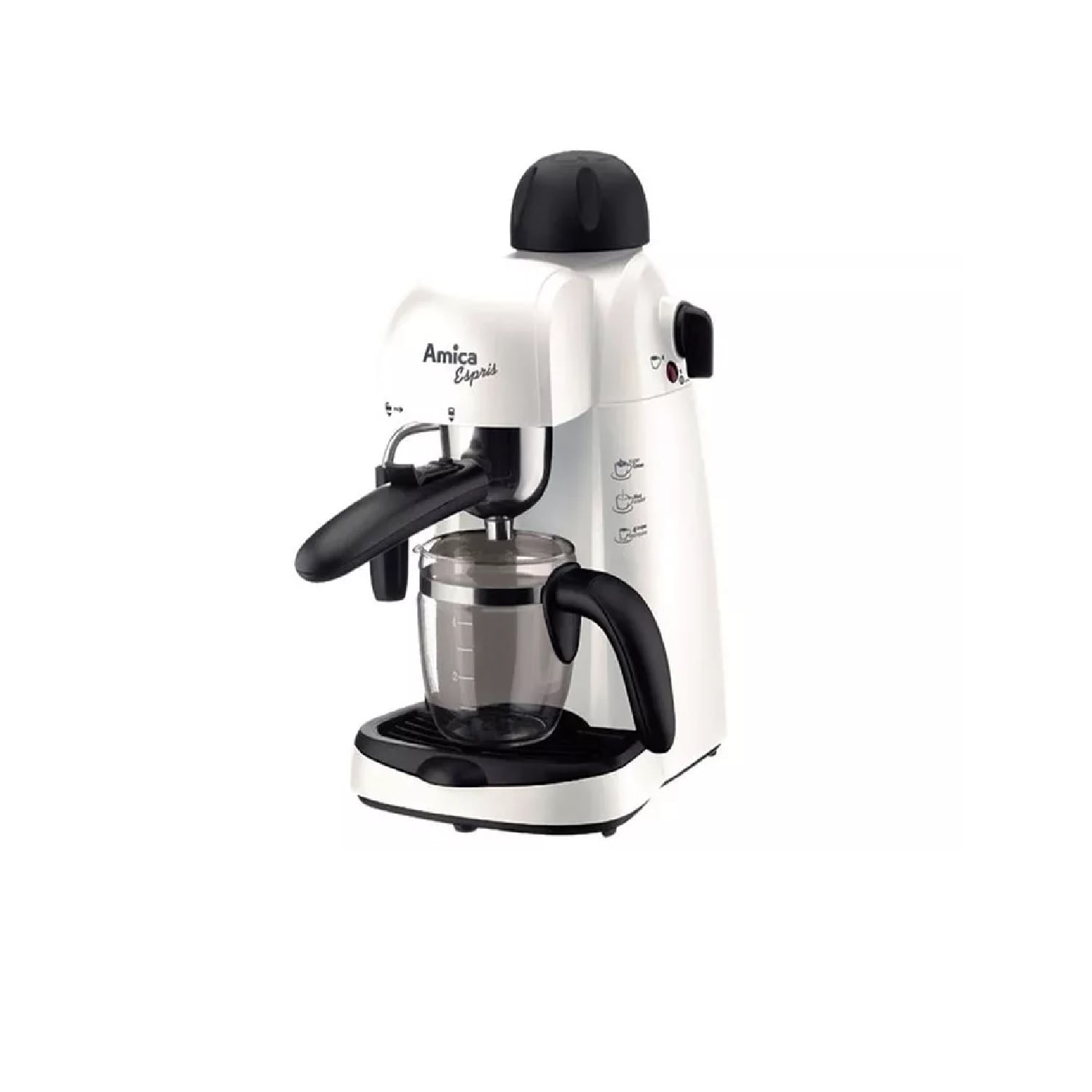 Amica Espris CD 1011 Espressor Manual 800 W 5 Bari Sistem Cappuccino ...