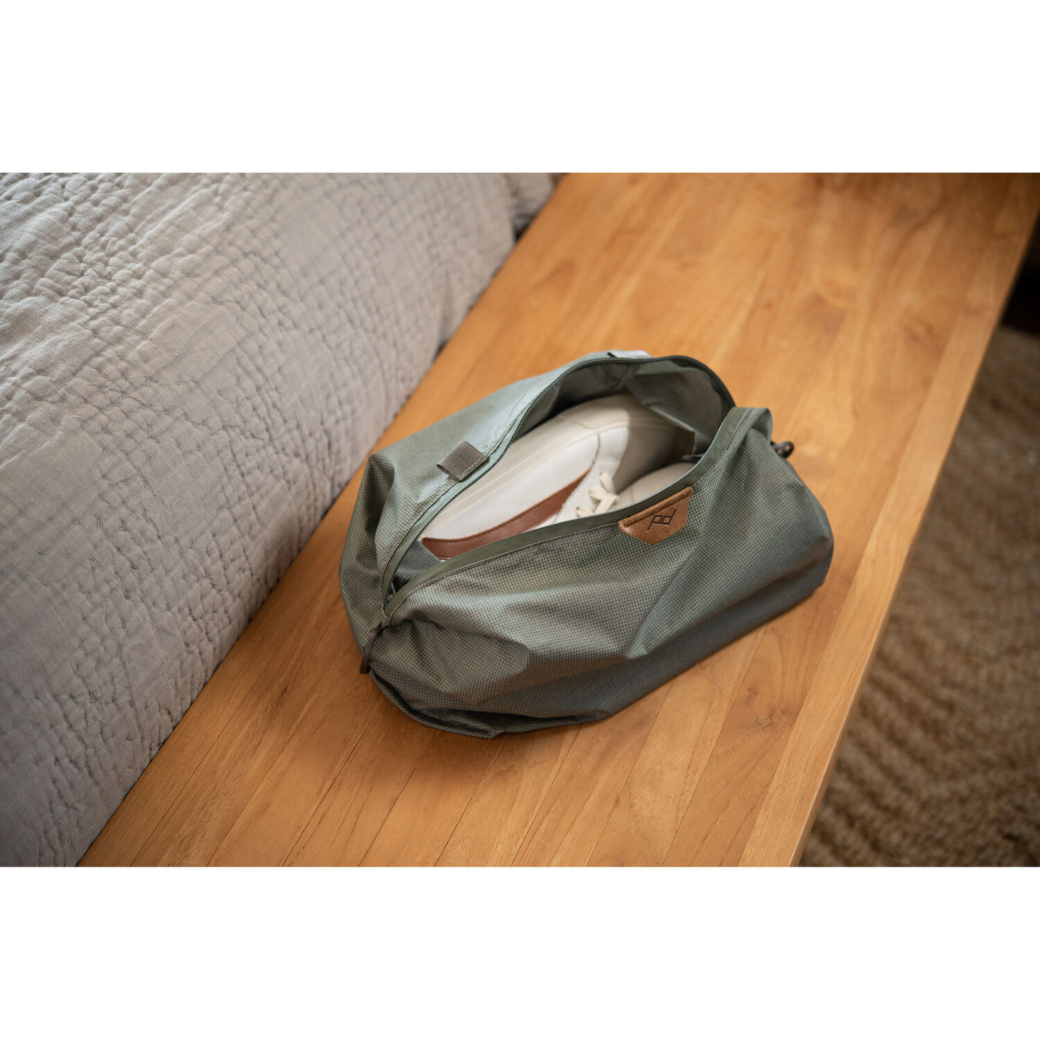 Peak Design Shoe Pouch Sage - F64.ro - F64.ro