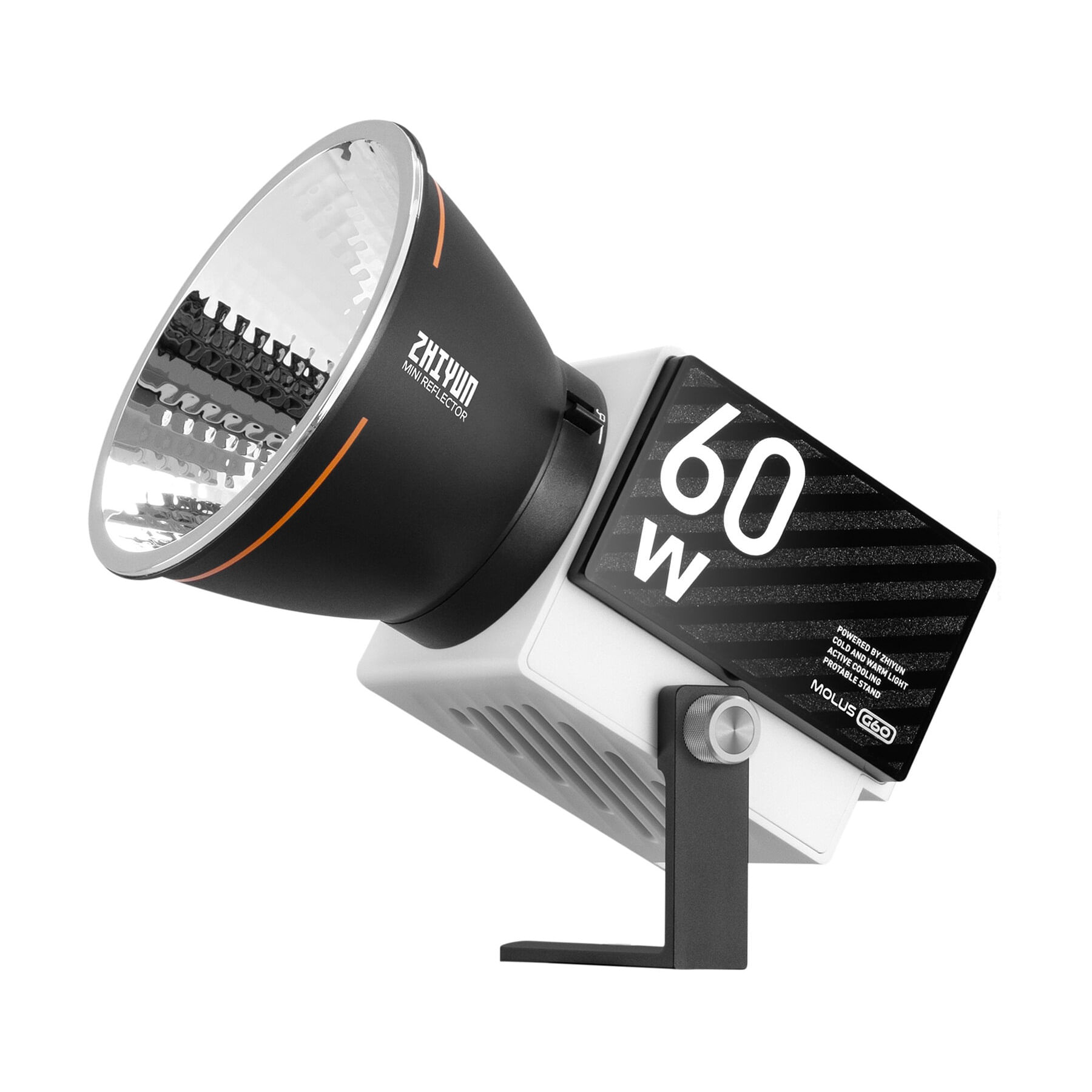 Zhiyun Tech Molus G60 Lampa LED Bi-Color Mini/Pocket COB Monolight 60 W ...