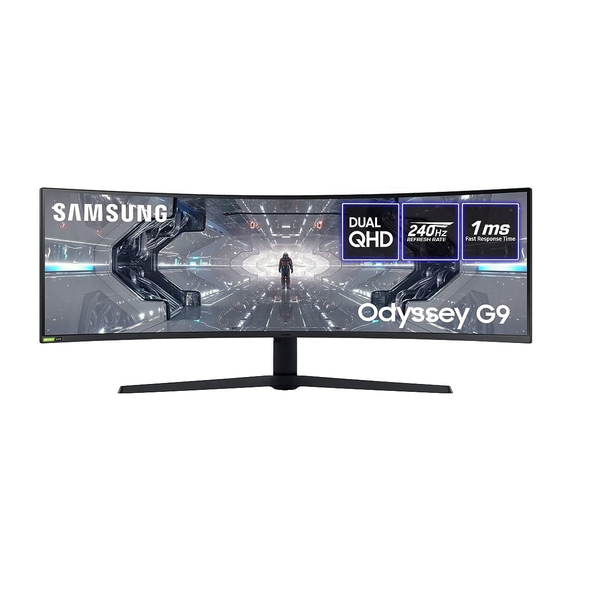 Samsung LC49G95TSSPXEN Monitor de Gaming Curbat Odyssey G9 cu 1000R-F64 ...
