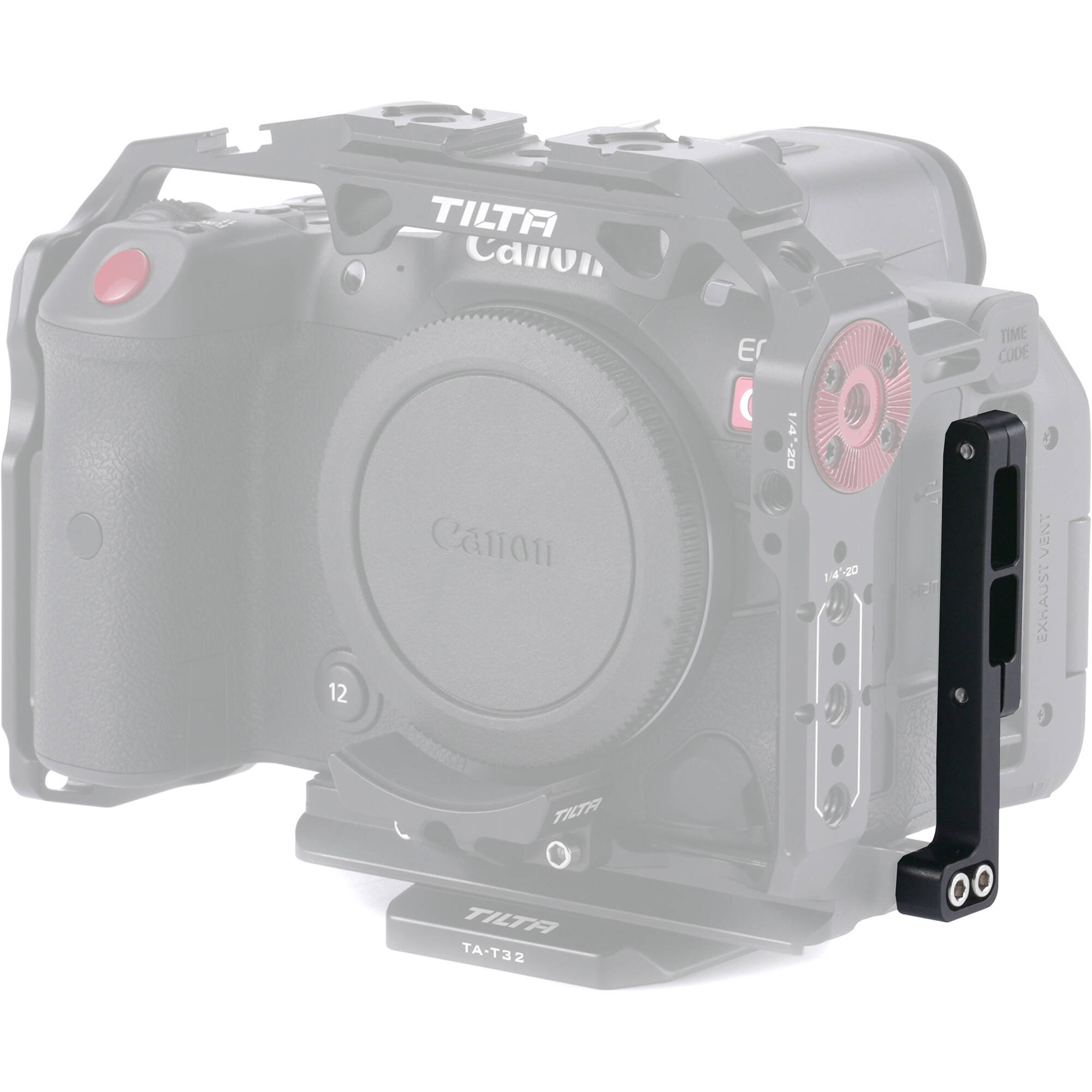 Tilta Accesoriu de Prindere HDMI pentru Canon R5C Negru-F64.ro - F64.ro