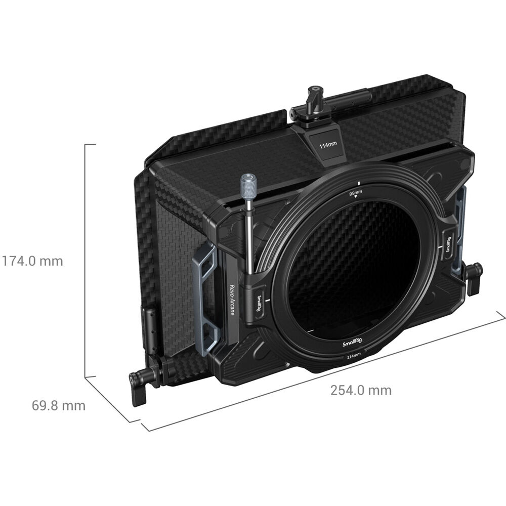 SmallRig 3641 Kit Basic Multifunctional Modular Matte Box (?114mm)-F64 ...