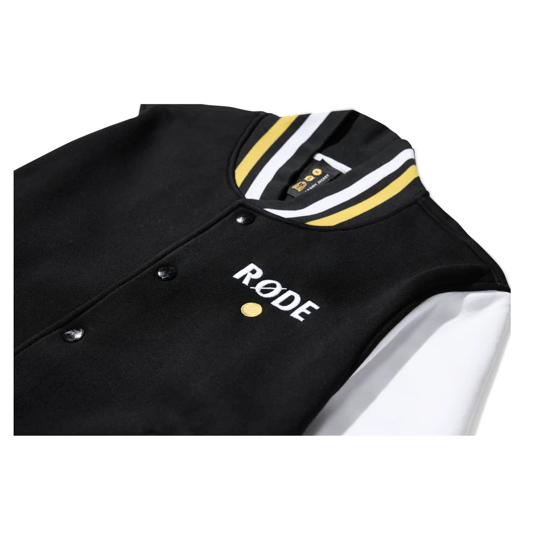 Rode VARSITY Jacheta Maneci Albe L-F64.ro - F64.ro