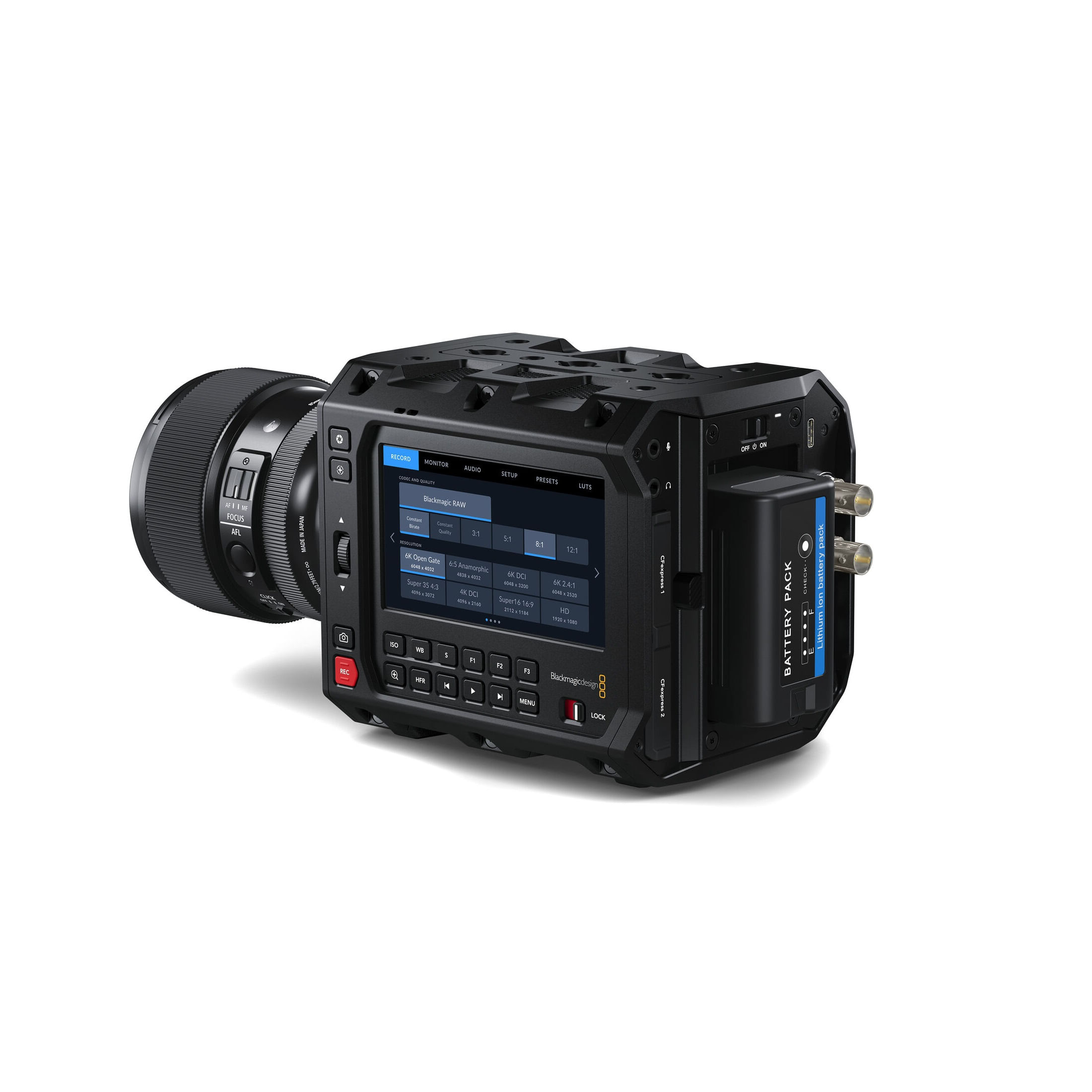 Blackmagic PYXIS 6K Camera Video Cinematica Full Frame 6K Montura PL ...