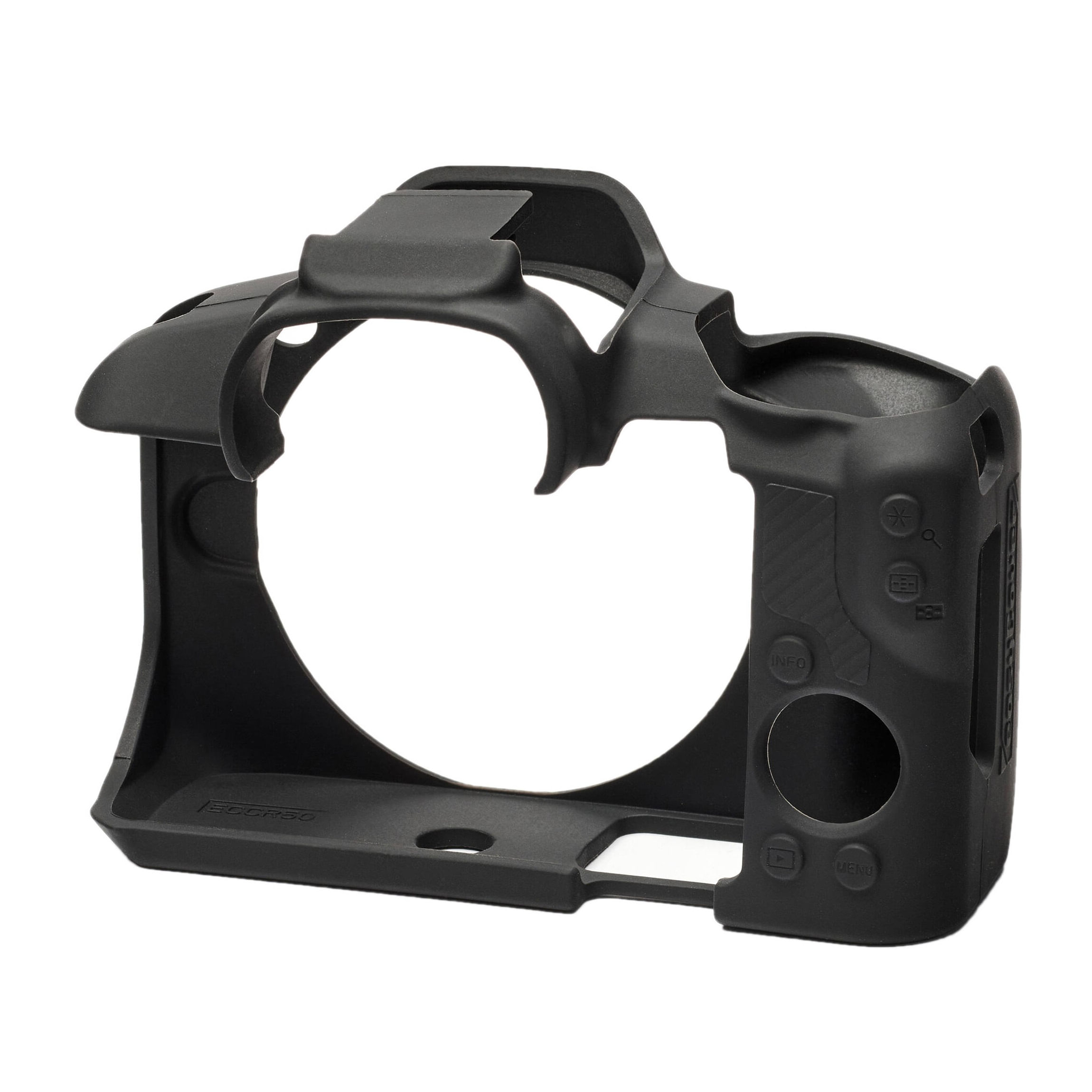 EasyCover Carcasa Protectie din Silicon Neagra pentru Canon R50-F64.ro ...