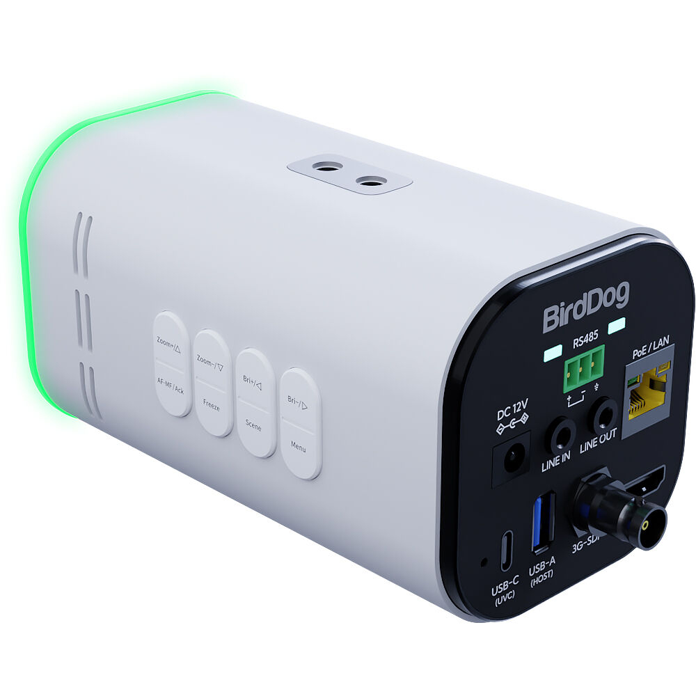 BirdDog MAKI Ultra Camera PTZ 2160P 4K UHD Box 12x Zoom Alb-F64.ro - F64.ro