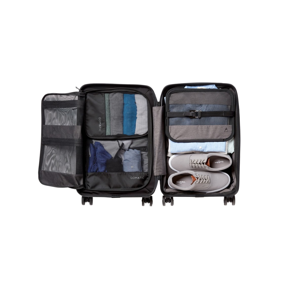 Gomatic Geanta cu Role Classic Negru-F64.ro - F64.ro