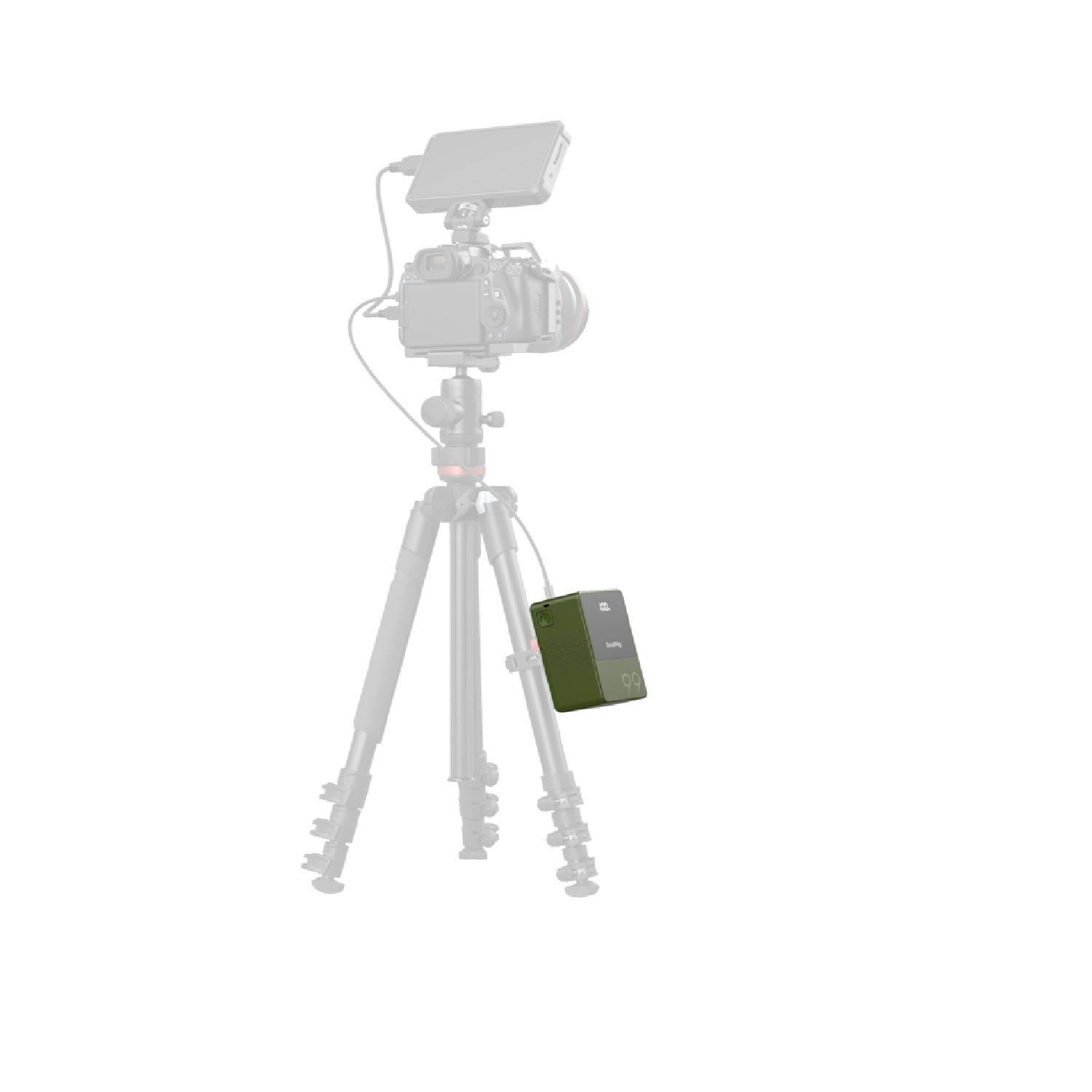 SmallRig 4930 VB99 Acumulator Mini V Mount Verde -f64.ro - F64.ro