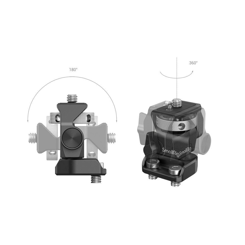SmallRig Swivel and Tilt Adjustable Monitor Mount cu Screws Mount 2904 ...
