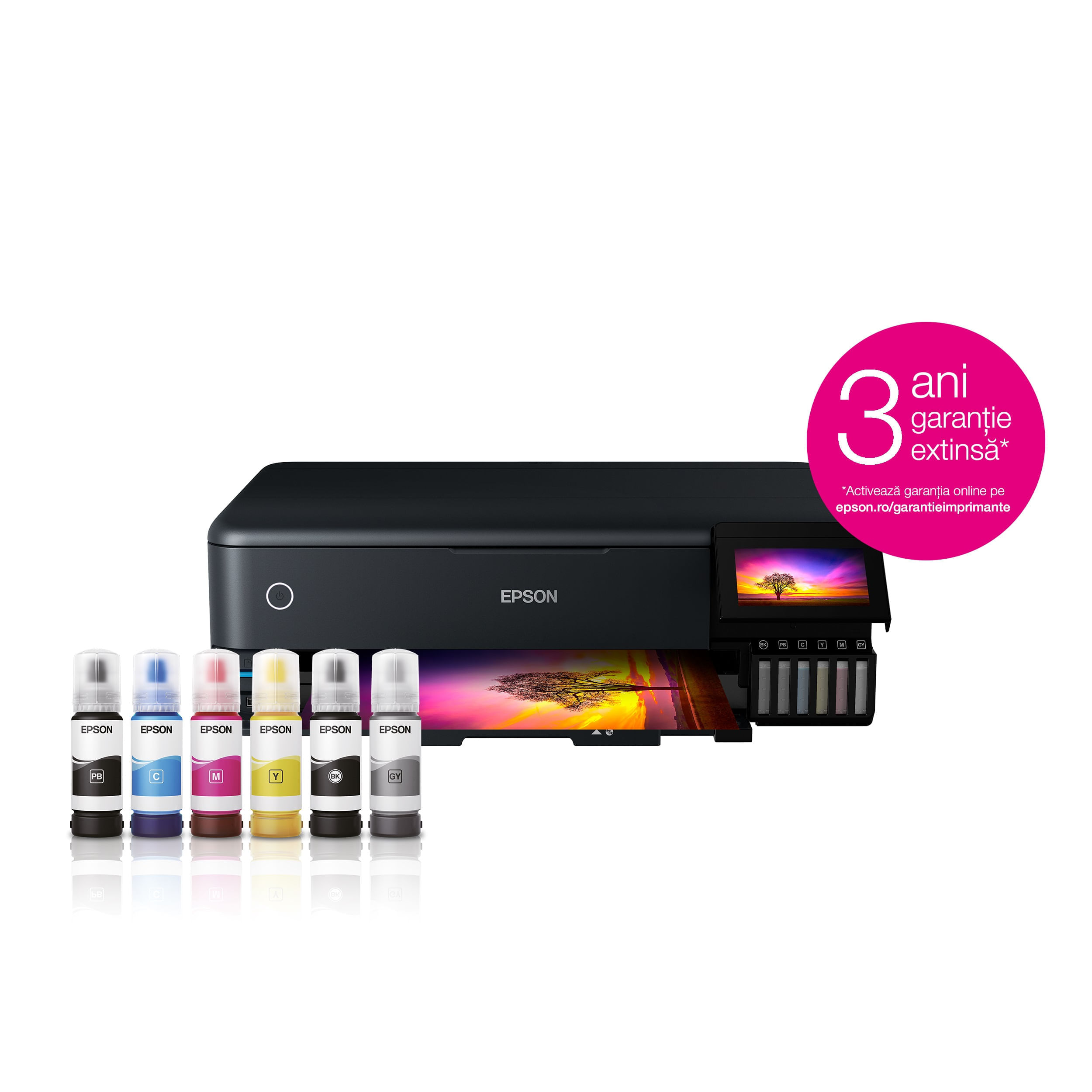 Resigilat: Epson L8180 Imprimanta Foto Multifunctionala A3 Wi-Fi CISS ...