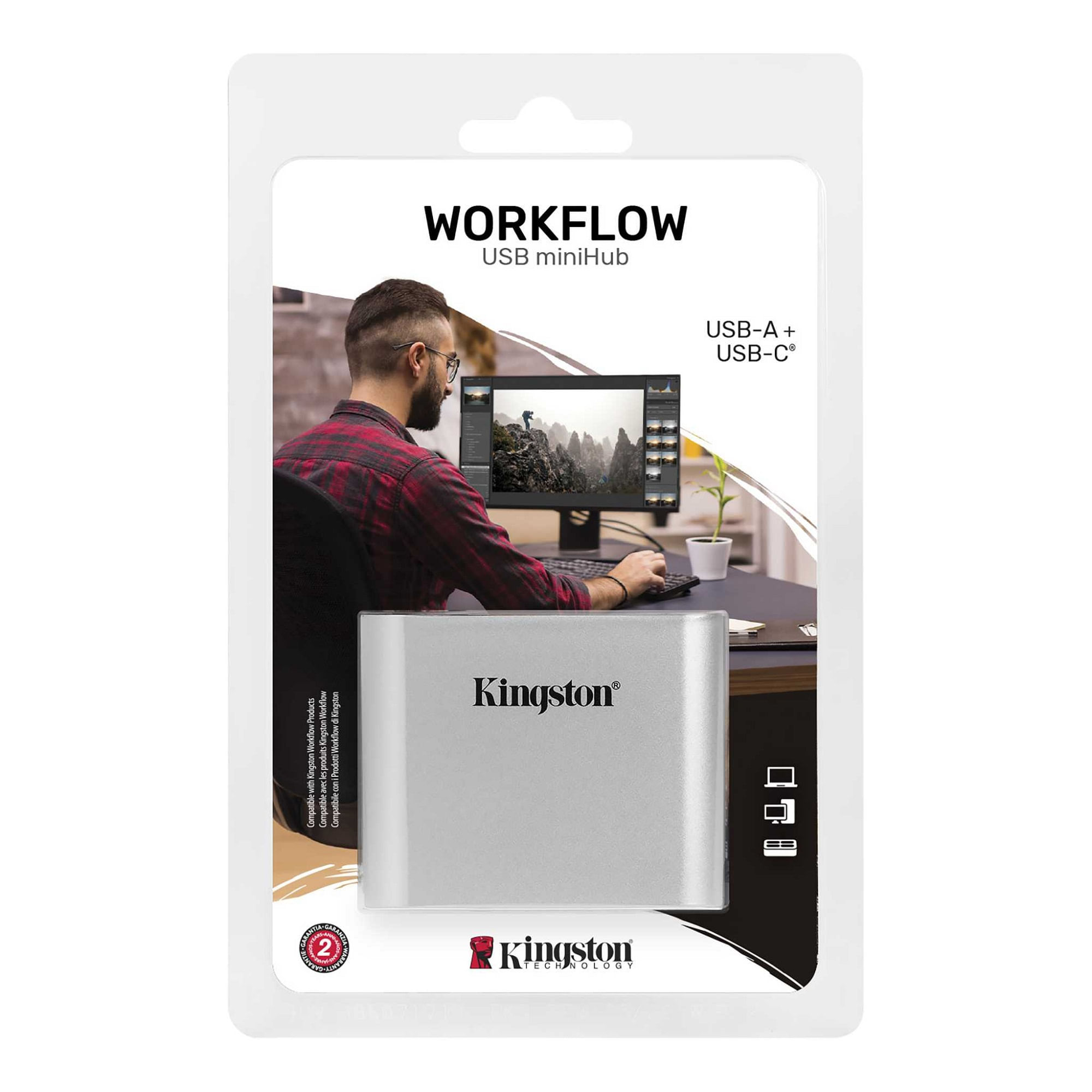 Kingston Workflow Station USB 3.2 Gen2 USB-C-F64.ro - F64.ro
